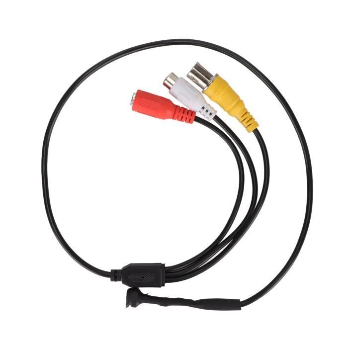 LAN Mini caméra de surveillance de sécurité 1000TVL HD 90 ° Angle PAL ...