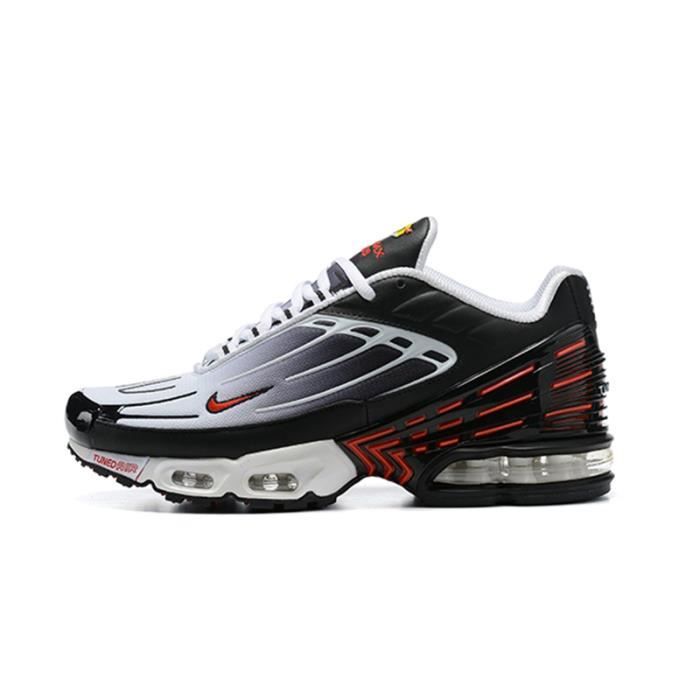 Nike Air Max TN Plus 3 DM2573-001 Rouge gris noir - Cdiscount Chaussures