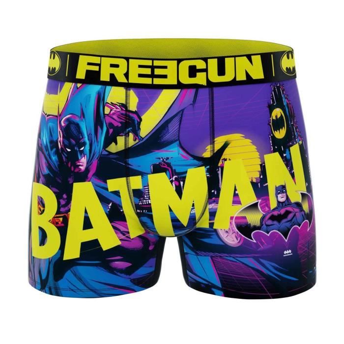 Boxer Homme DC Comics Batman 'Gotham' - Freegun - Violet - XL Violet ...