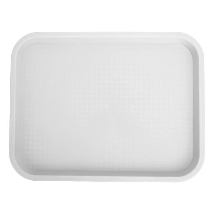 Plateau de restauration rapide - MXZZAND - Rouge et Blanc - 35 x 27 cm ...