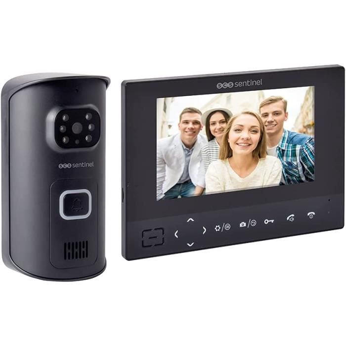 Videophone Maison - Visiophone sans Fil - Interphone Porte sans Fil ...