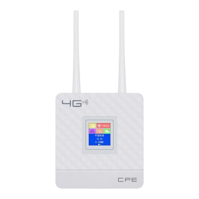 4G LTE Wireless Router 150M Home WIFI Card Mobile Router EU Plug ...