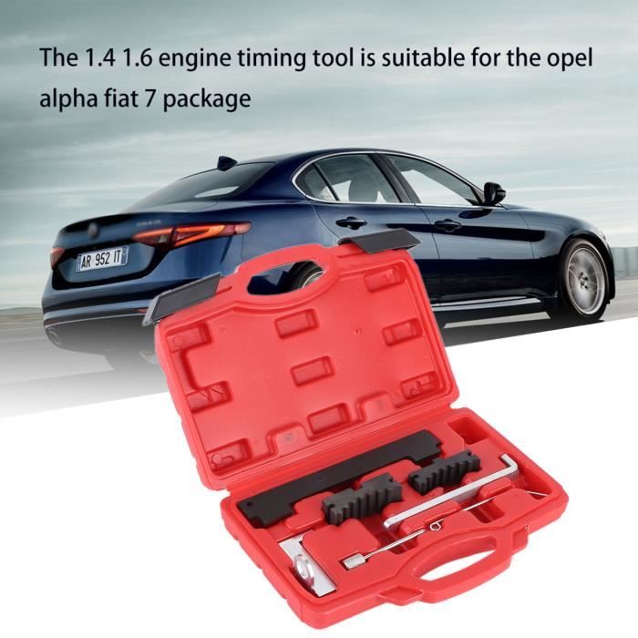 Coffret Calage de Distribution pour Voiture Outil de Calage pour Moteur pour Opel Alfa Fiat 1.4 ...