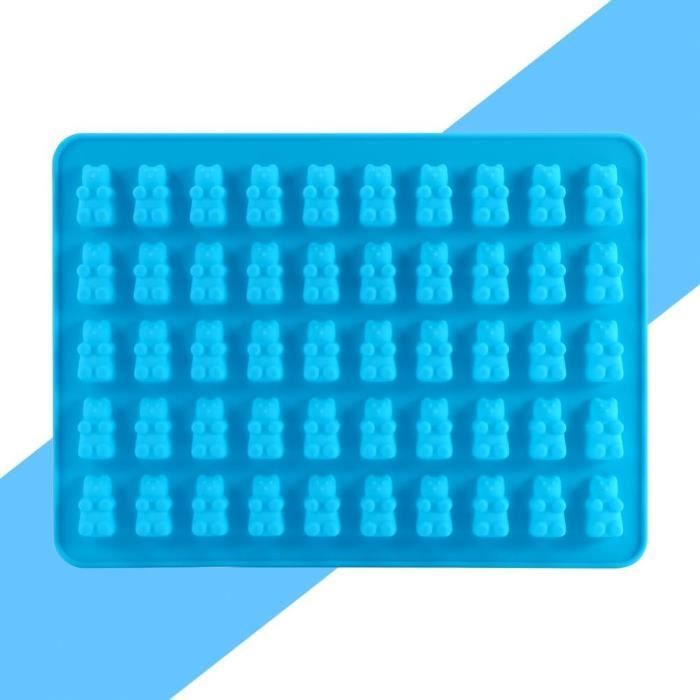 50 Gummy Maker Cavity Bear Silicone Chocolate Candy Ice Tray Avec ...
