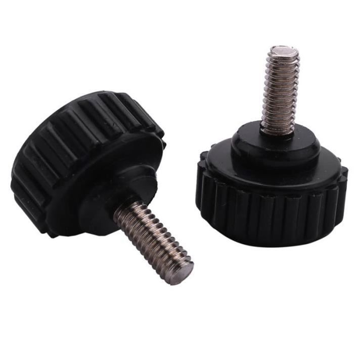 VIS - CACHE-VIS - TIRE-FOND - GOUJON Vis À Tête Ronde x 10 mm Sur Vis À ...