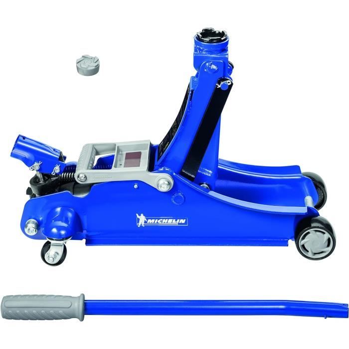 Cric Hydraulique Rouleur 1,8T & Clé Dynamométrique 1-2'' En Coffret ...