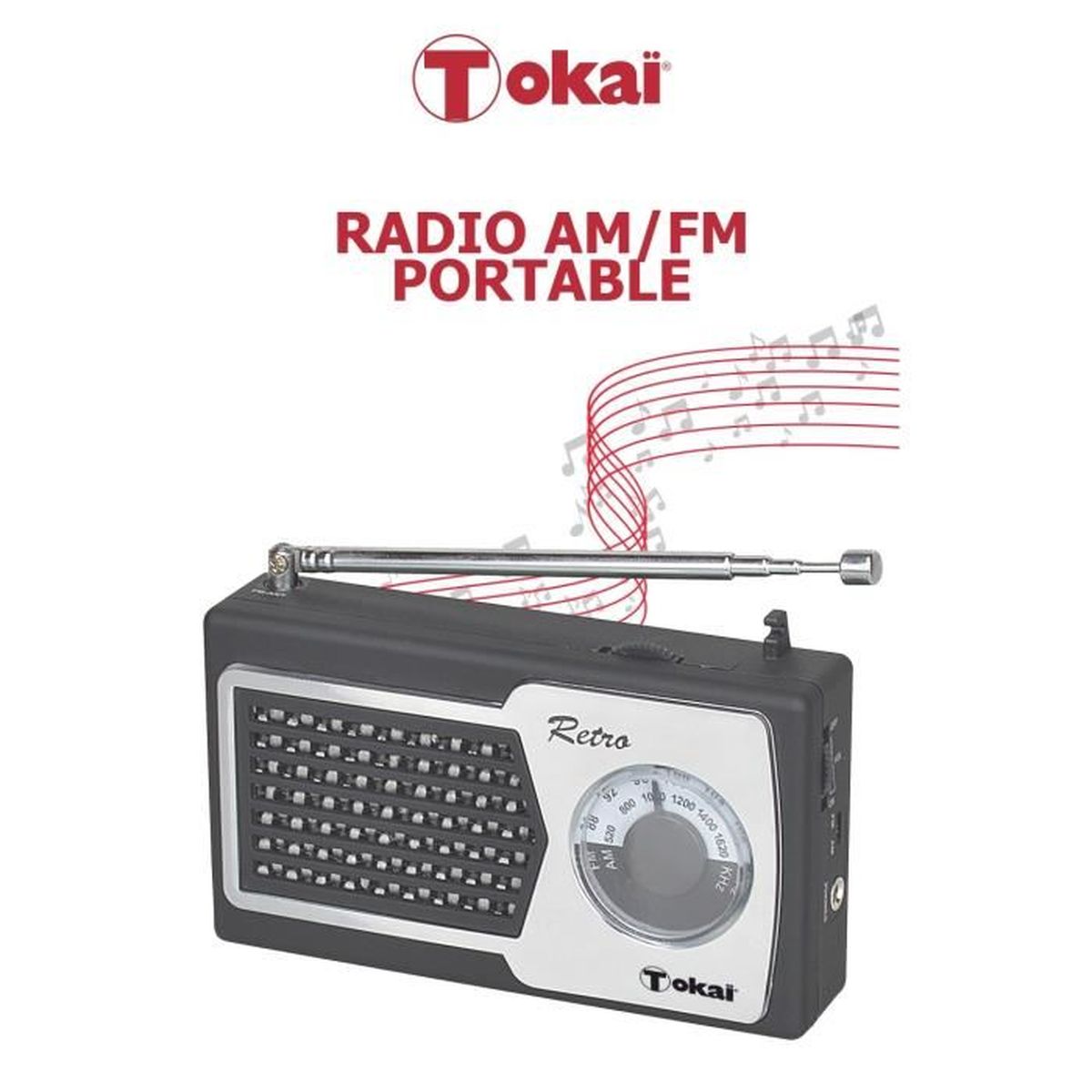 Radio A Pile Survie Coby CR-203-SLV Pocket Size AM/FM Radio Silver Mini ...