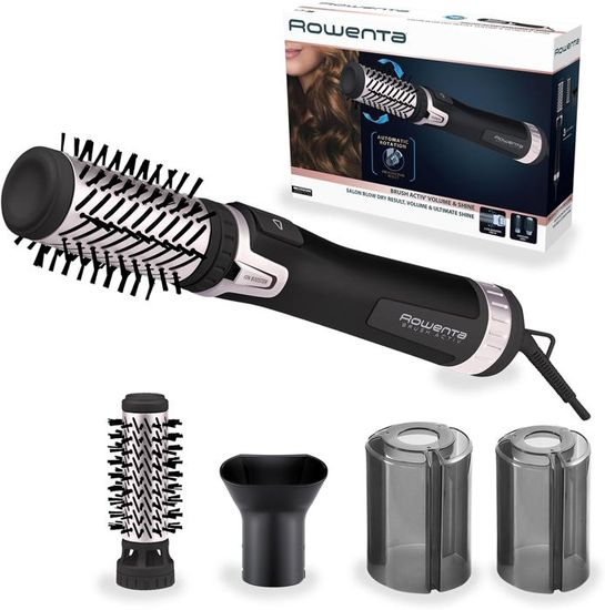Brush Activ' Volume & Shine Brosse Soufflante Rotative, Cheveux Doux Et ...