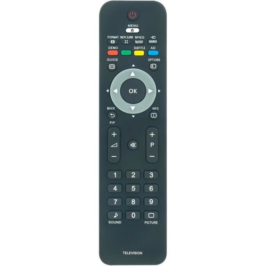 242254902454 Remplacement De La Télécommande Compatible Avec Philips Tv ...
