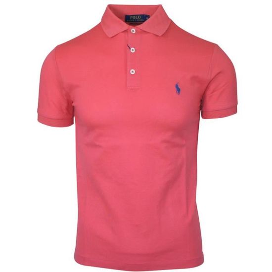 Ralph Lauren - Polo ralph lauren rouge corail Rouge Rouge - Cdiscount Prêt-à-Porter