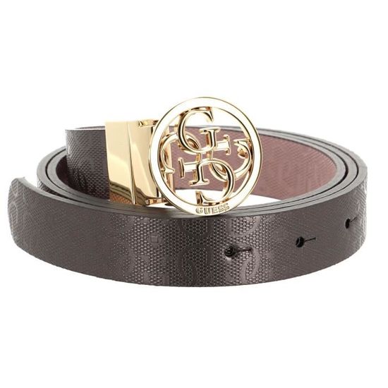 GUESS Reversible Belt [193933] - ceinture ceinture Pewter / blush (gris ...