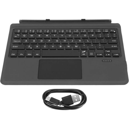 Clavier Sans Fil Avec Pavé Tactile, Clavier De Tablette Ultra Fin Bt5.0 ...
