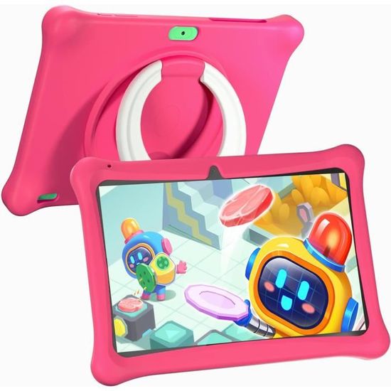 Tablette Pour Enfants, 10,1 Pouces Tablette Android 12 2Gb Ram 32Gb Rom ...