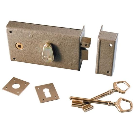 Serrure horizontale Réf. 144 Main Gauche Axe en mm 58 - Cdiscount Bricolage