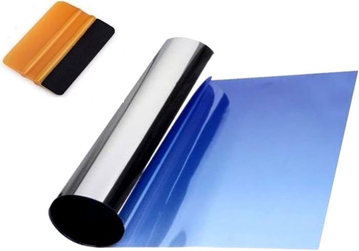 Kit Bandeau Pare Soleil Film Solaire Filtrant 150X20 Cm Pour Pare-Brise ...