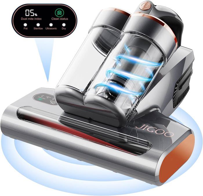 S300 Pro Aspirateur Anti-Acariens avec Capteur d'Acariens et Affichage ...