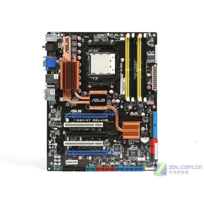 Carte mère ASUS M3N-HT Deluxe/Mempipe NVIDIA nForce 780a SLI Socket AM2 ...