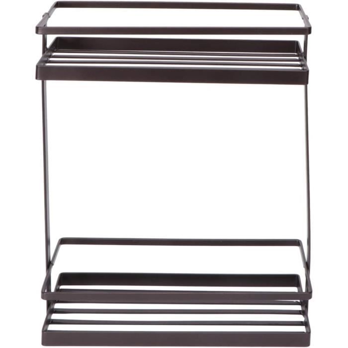 Étagères De Rangement Étagère À Organisateur Rack En Acier Inoxydable ...