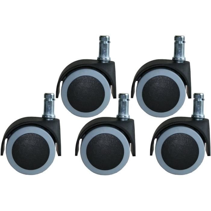 Dörner + Helmer 450022 Lot De 5 Accessoires Roulettes De Chaise ...