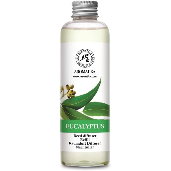 Recharche Diffuseur Roseaux De Eucalyptus Aux Huiles Essentielles De ...