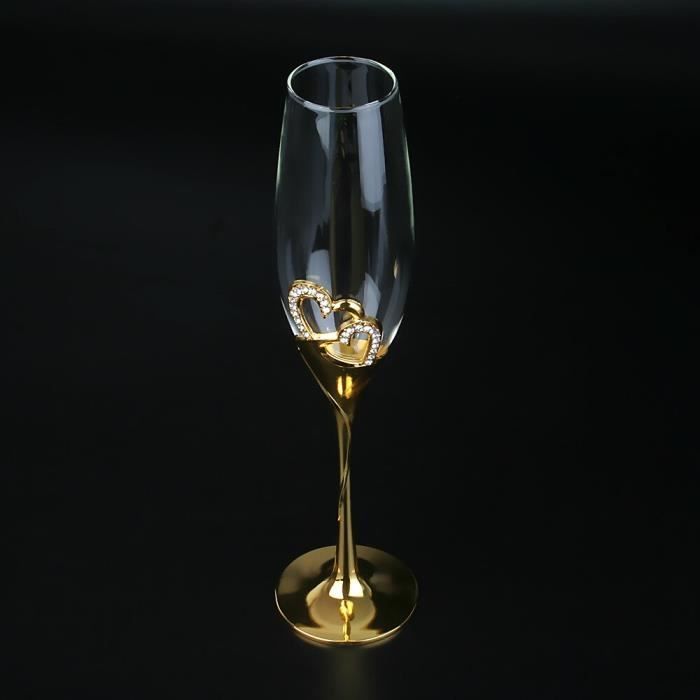 Verres - Verrines - Carafes,Gobelet de mariage en cristal de 300ML ...