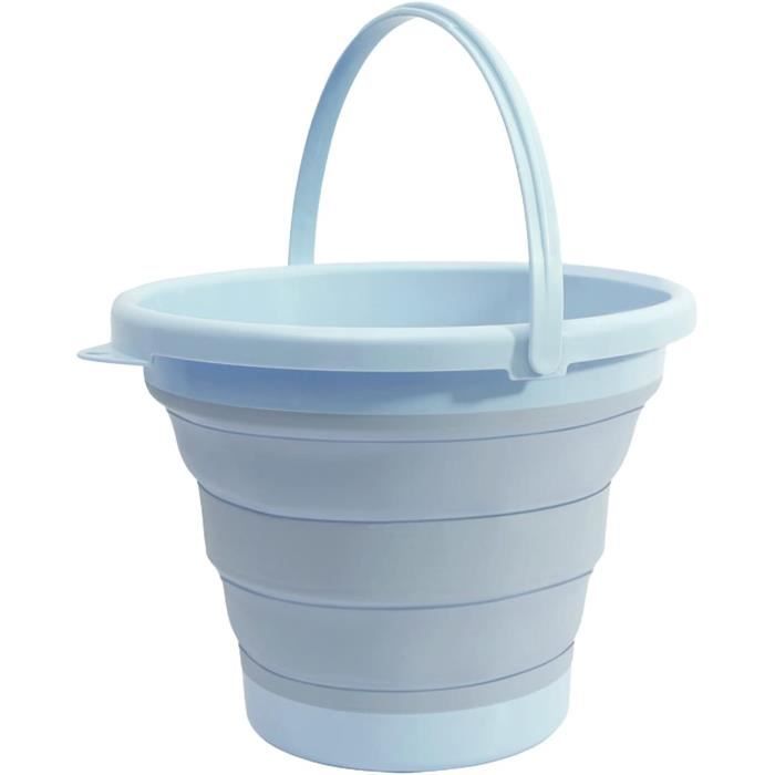 Seau Pliable De 5L Seau Pliable Rond Seau Pliable En Plastique Seau De Seau Portatif Usage ...
