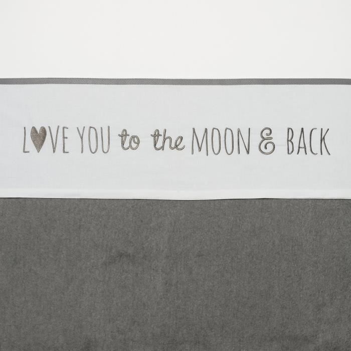Lot 414050 Grand Lit Drap Love You To The Moon & Back, 100 X 150 Cm ...