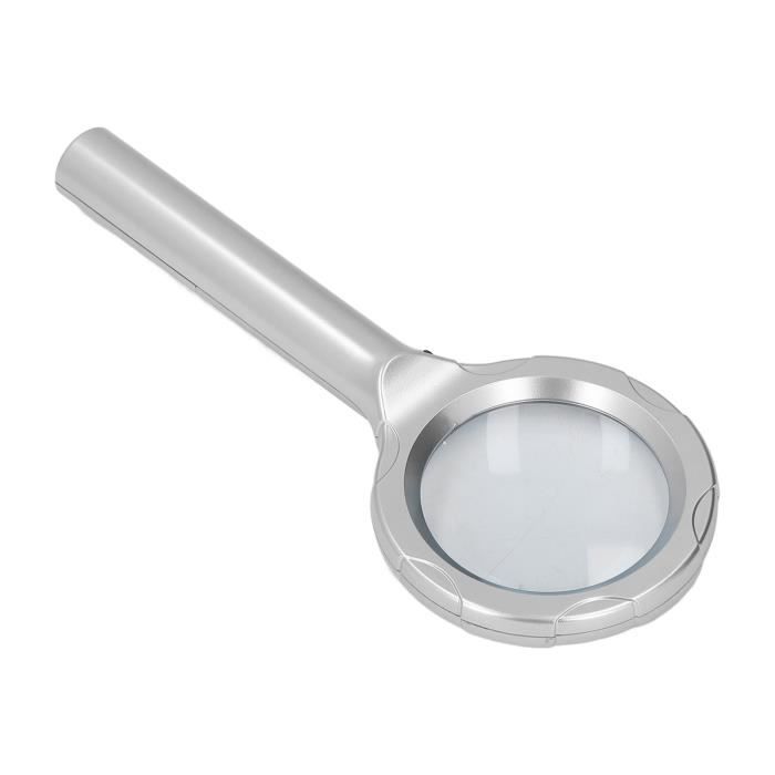 Cikonielf Loupe 4X Loupe de Poche, Loupe éclairée Loupe éclairée ...