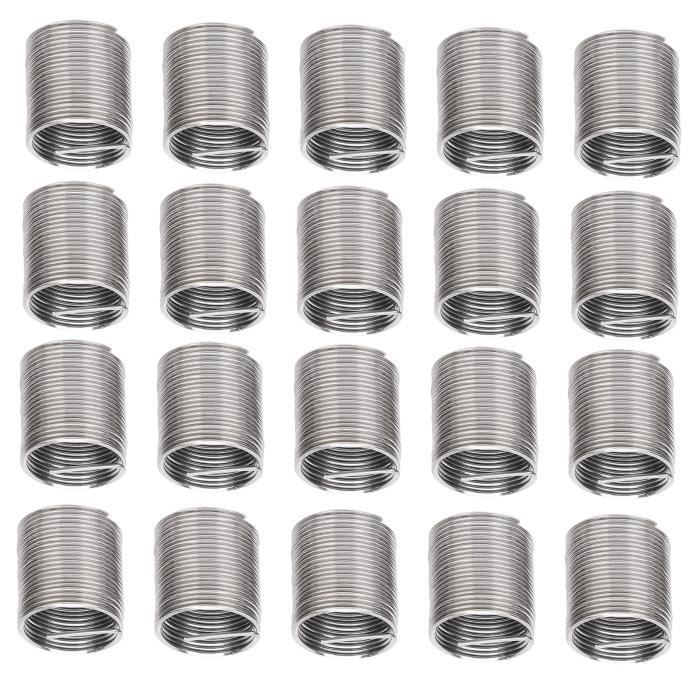 Cikonielf Écrou de réduction de filetage en acier inoxydable 20 pièces ...