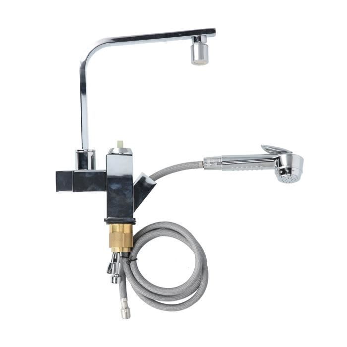 Cikonielf robinet d'évier Ensemble de robinet de cuisine G1/2 avec ...