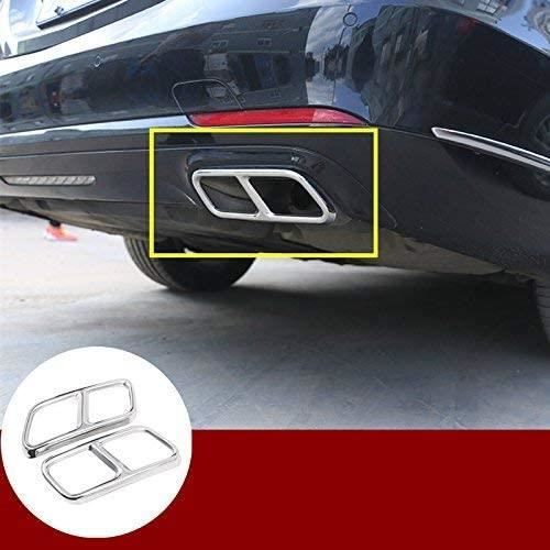 Lot de 2 embouts de pot d'échappement en acier inoxydable pour Classe S ...