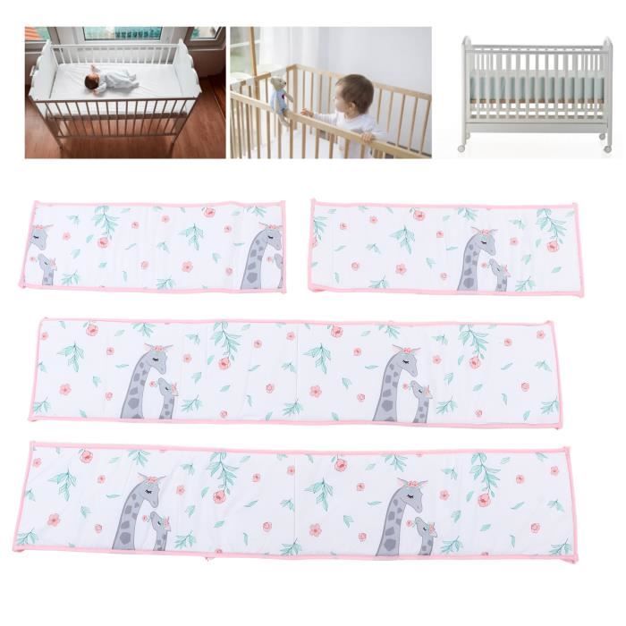 Drfeify Garde-corps de lit pour bébé Barrière de lit pour bébé, 4 ...
