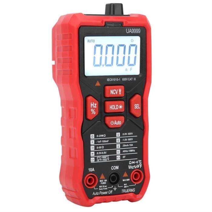 EJ.life Testeur multimètre UA9999 Multimètre Digital Testeur de ...