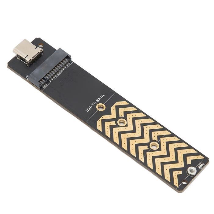 HURRISE Carte Riser USB vers SSD de type C Carte Riser NGFF vers Type C ...