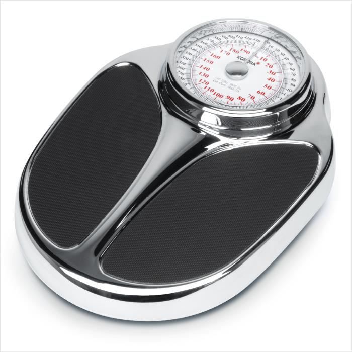 Korona 77776 THEO Pèse-personne mécanique | Capacité de charge 200 kg ...