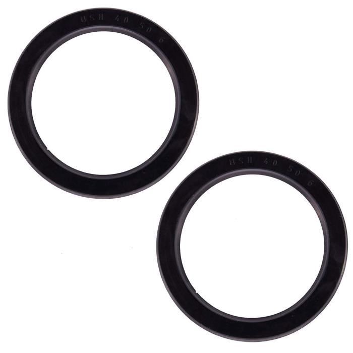2X USH Joint D'ÉTanchÉIté en Caoutchouc pour Cylindre Hydraulique, 40 ...