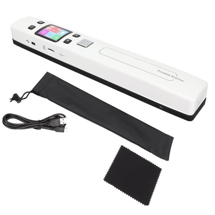 TMISHION scanner de documents Scanner Photo, 300/600/1050 DPI Double ...