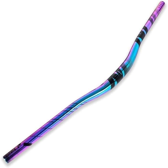 Guidon VTT de descente - TRAHOO - 780mm - Blanc - diamètre de serrage ...