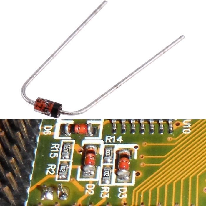 Diode Zener - FDIT - Kit de 200 pièces - 10 valeurs - Faible fuite ...
