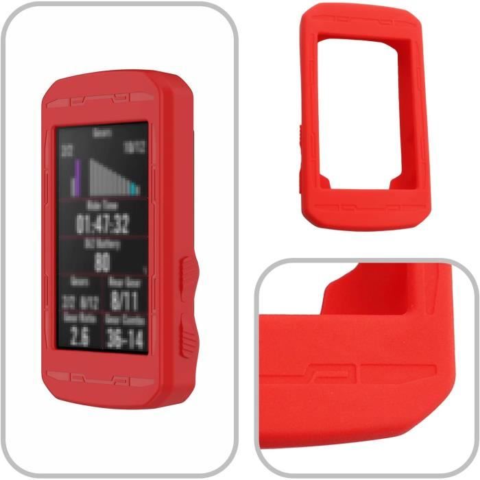 Coque De Protection En Silicone Souple Pour Gps De Vélo Compatible Avec ...