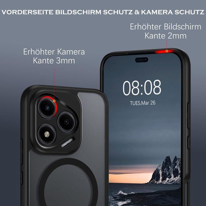 Coque pour Honor 400 Lite,Magnétique Compatible MagSafe,Étui ...