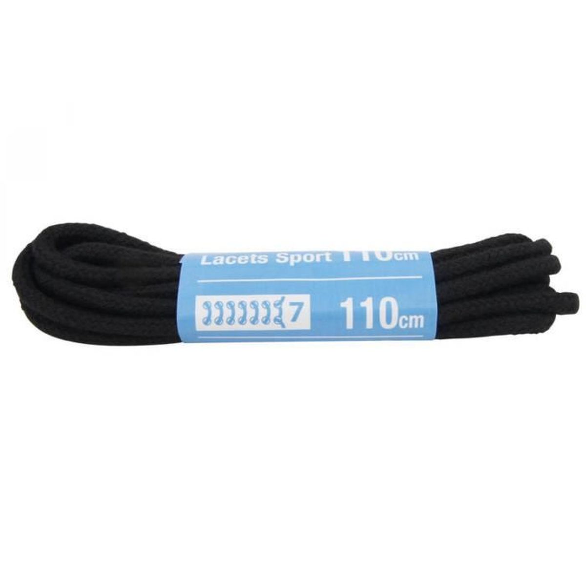 Lacets Chaussure sport coton - Rond Noir - 110cm - Cdiscount