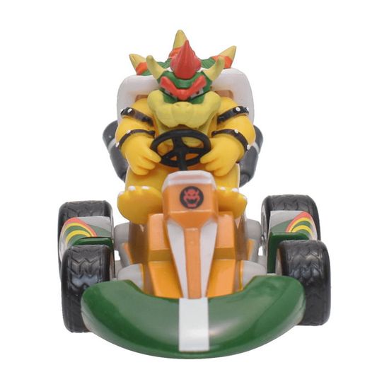 Bowser Pull Back Car Toy 3.7"Action Figure PVC Anime Model for ...