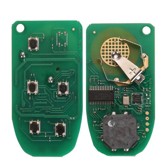 Jingyuqin KeylessGo 433Mhz hitag-aes 4A 2/3/4/5 BTN clé intelligente à ...