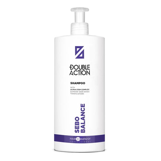 Hair Company Double Action Sebo Balance Shampoo 1000ml - shampooing ...