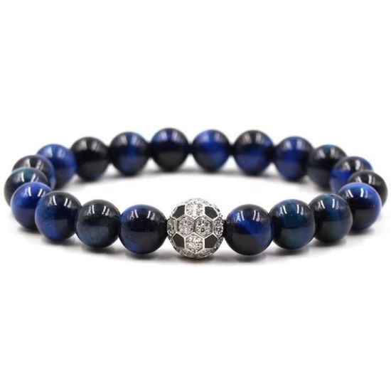 Bracelet Pierre Naturelle Femme, 7 Chakra Naturel Bleu Oeil De Tigre ...