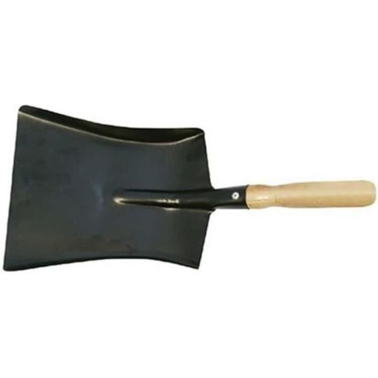 Pelle de ménage - 230 mm - Tête en acier pressé - Manche en bois dur ...