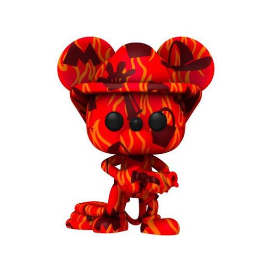 Figurine Funko Pop! N°19 - Mickey - Firefighter Mickey - Cdiscount Jeux ...