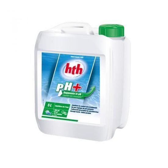 HTH - Ph plus liquide - 5L - Cdiscount Jardin