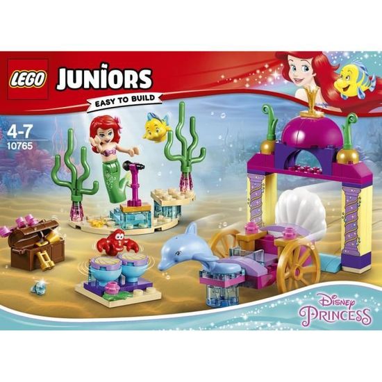 LEGO® Juniors Disney Princess 10765 Le Concert Sous - Cdiscount Jeux ...